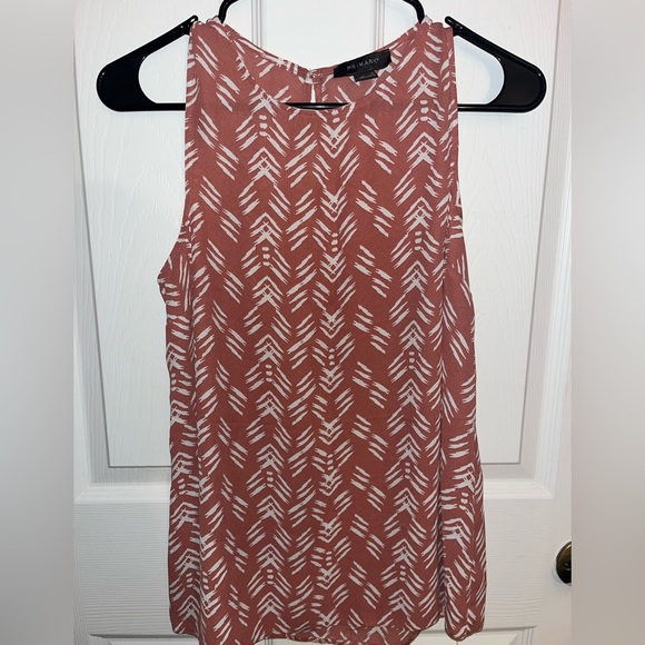 Primark | Tops | Primark Dusty Pink And White Tank Top | Poshmark